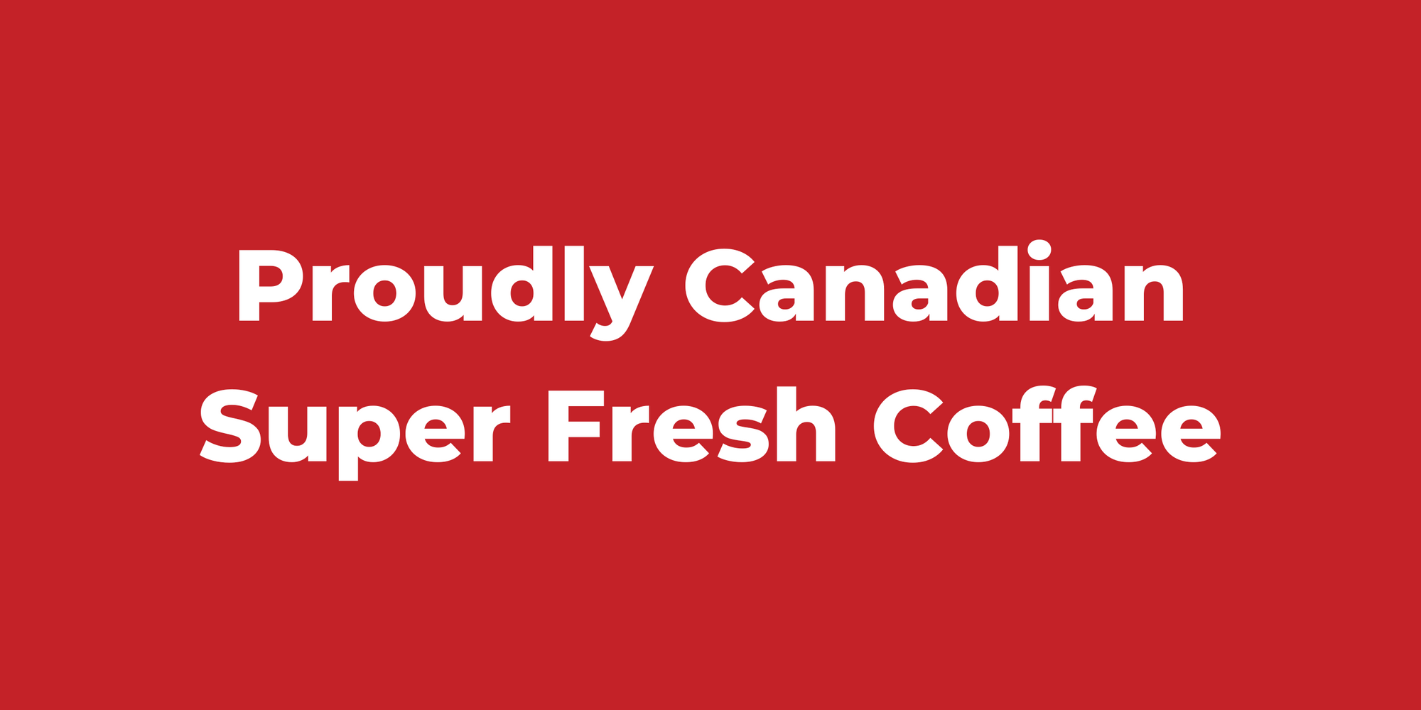 We freshly roast our coffee in small batches to ensure quality. Click ...