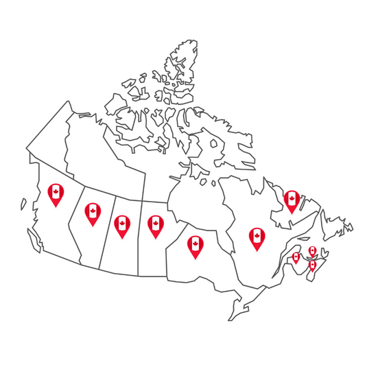 Proudly Delivered Coast-to-Coast in Canada!